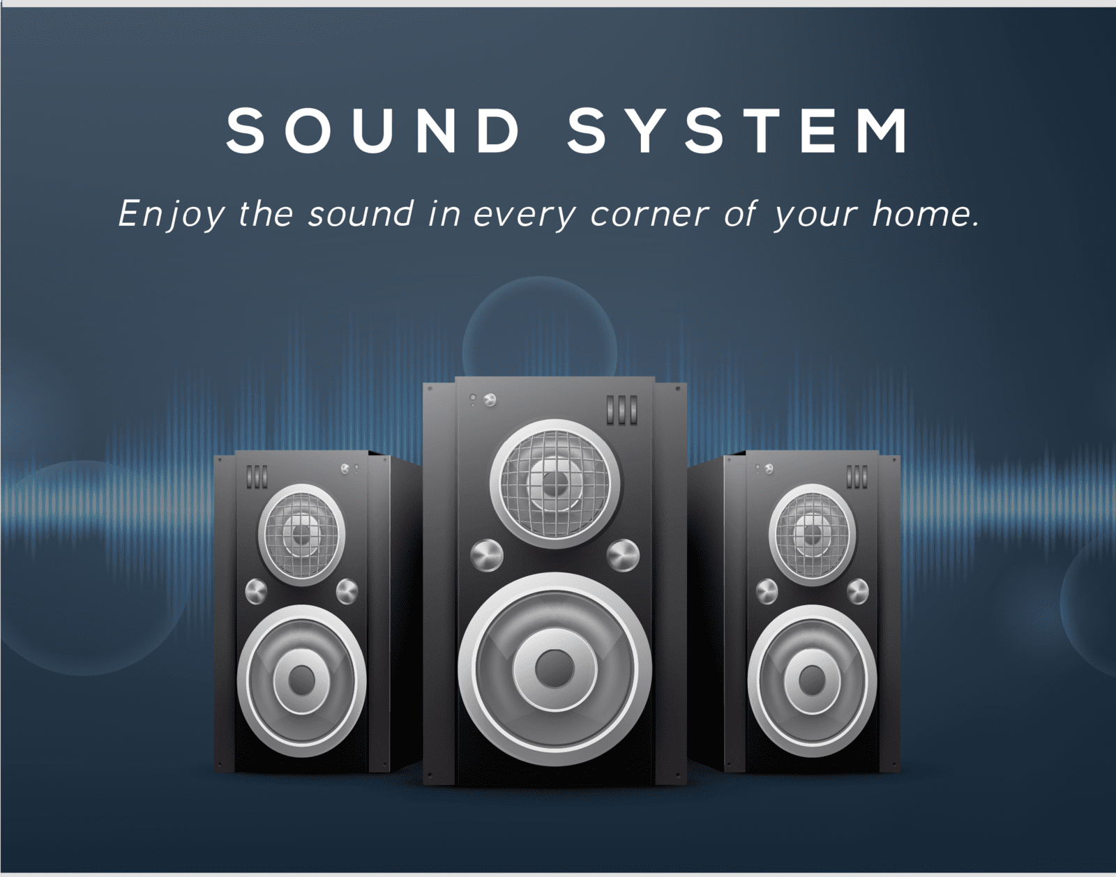 Sound System – Sama Houran | Smart Home Systems